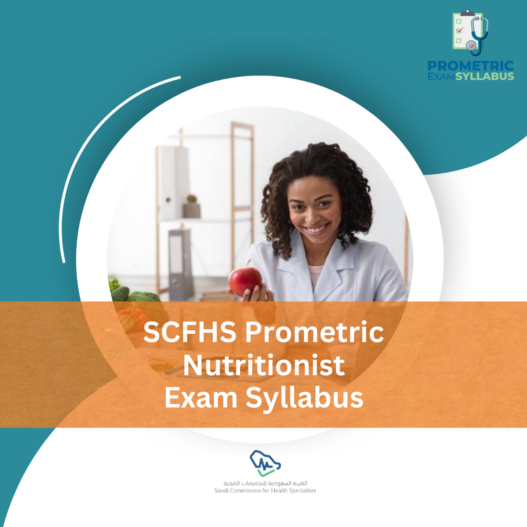SCFHS Prometric Nutritionist Exam Question| Prometric