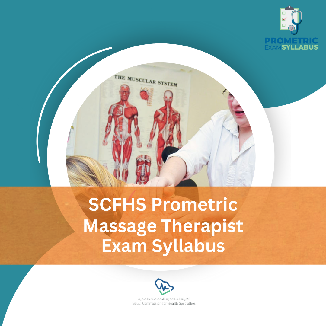 SCFHS Prometric Massage Therapist Exam Syllabus - Prometric Exam Syllabus 2024